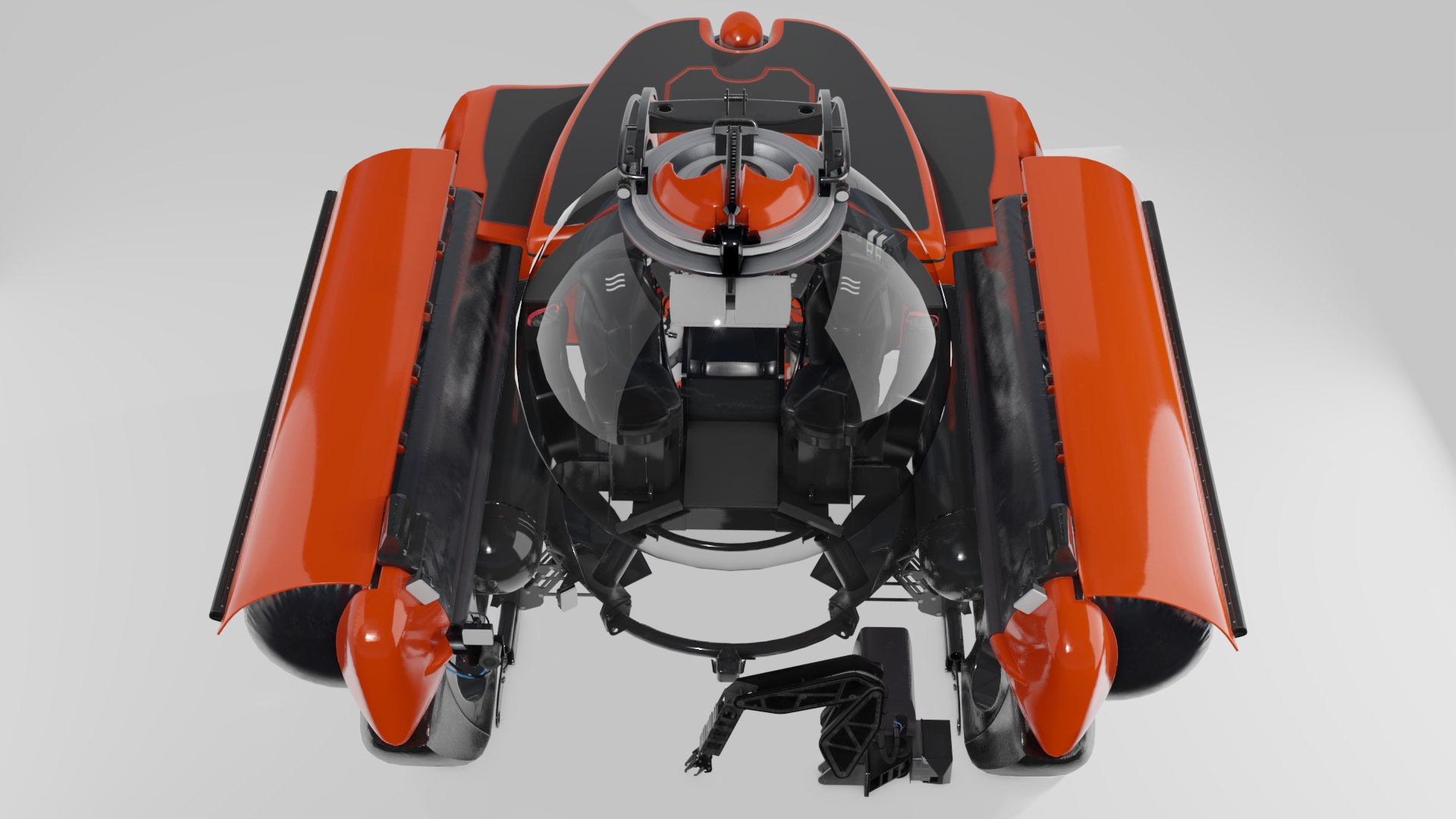 3D mini submarine c-explorer 3 model - TurboSquid 1442856