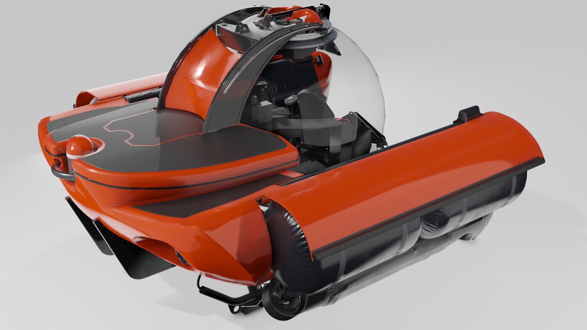 3D mini submarine c-explorer 3 model - TurboSquid 1442856