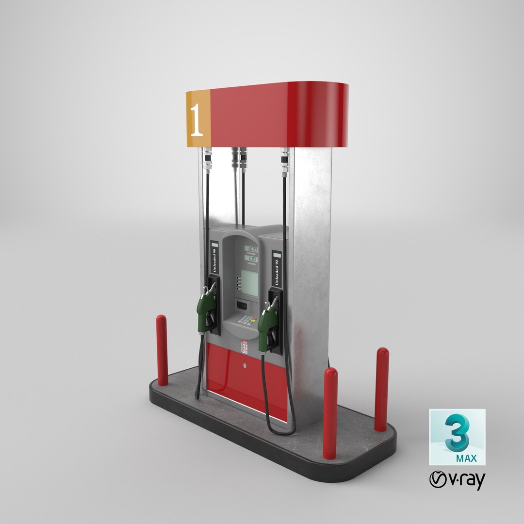3D model real fuel pump - TurboSquid 1517082