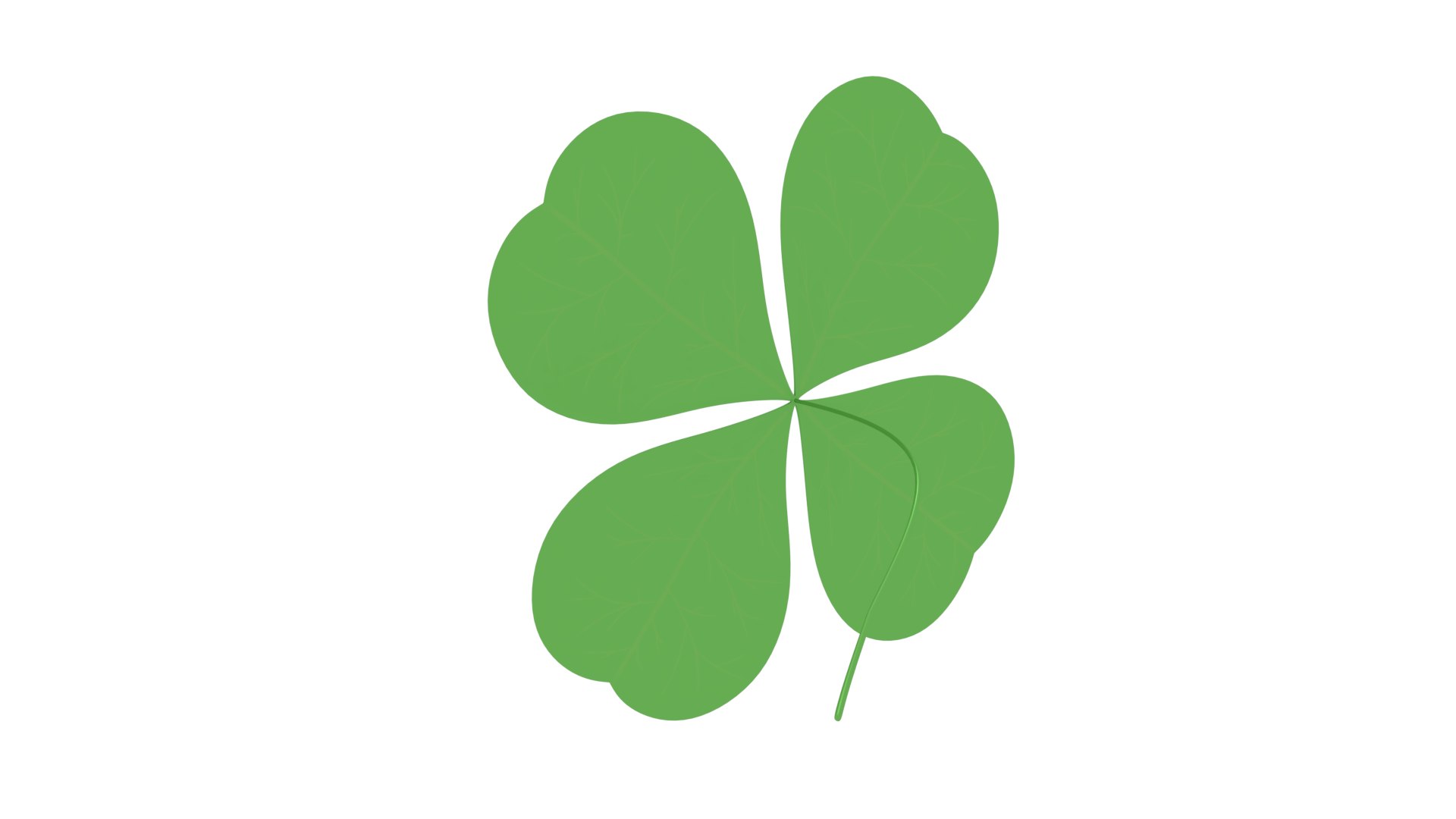 3D Leaf Clover Shapes - TurboSquid 1443012