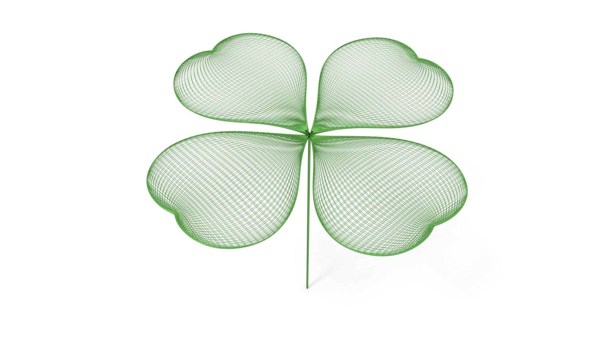 3D Leaf Clover Shapes - TurboSquid 1443012