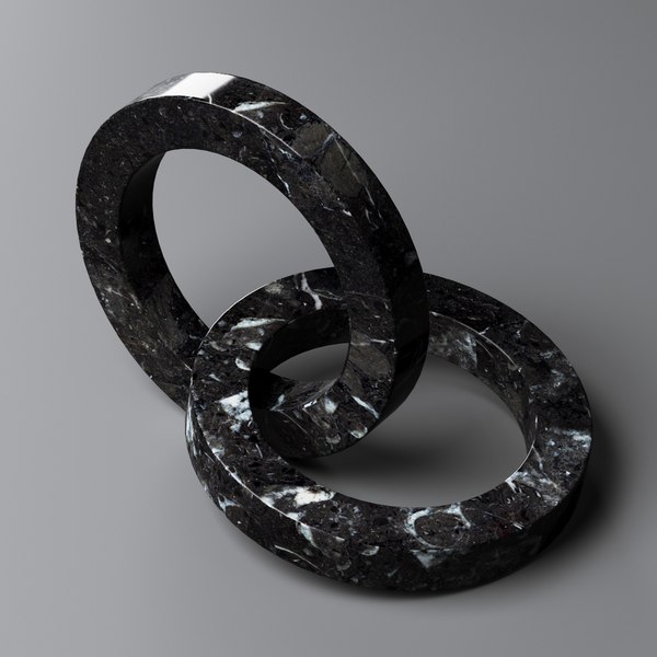 3D модель Кристина Дам Мраморные Круги - TurboSquid 1234500