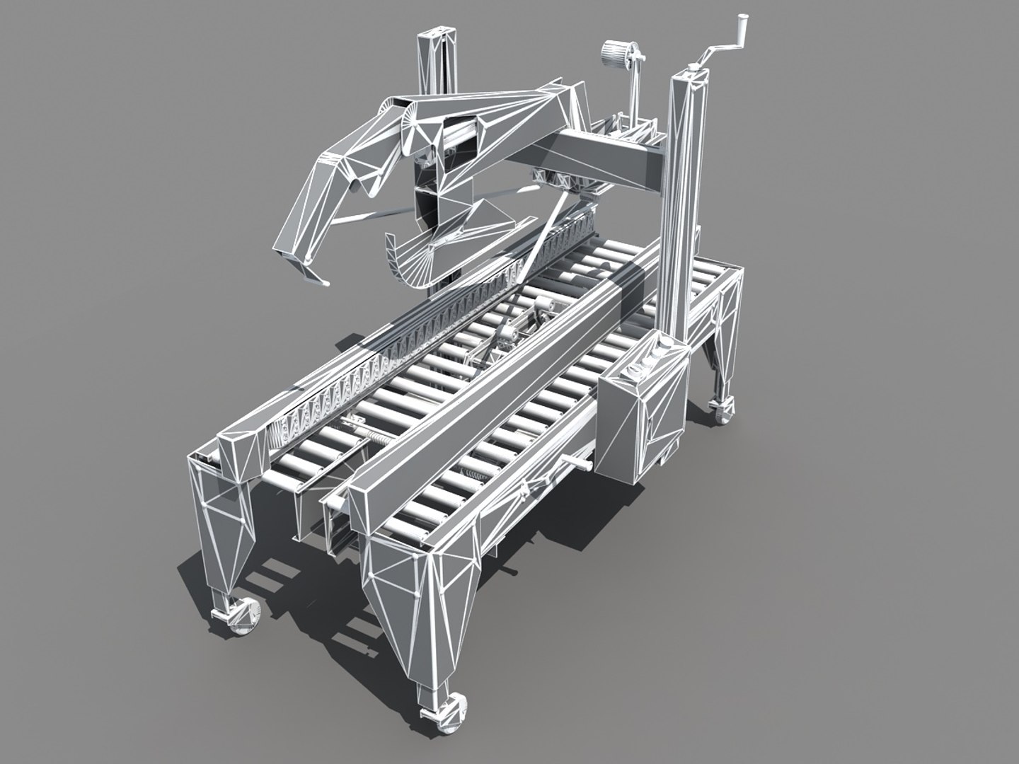 Automatic Sealing Machine 3D Model - TurboSquid 1206733