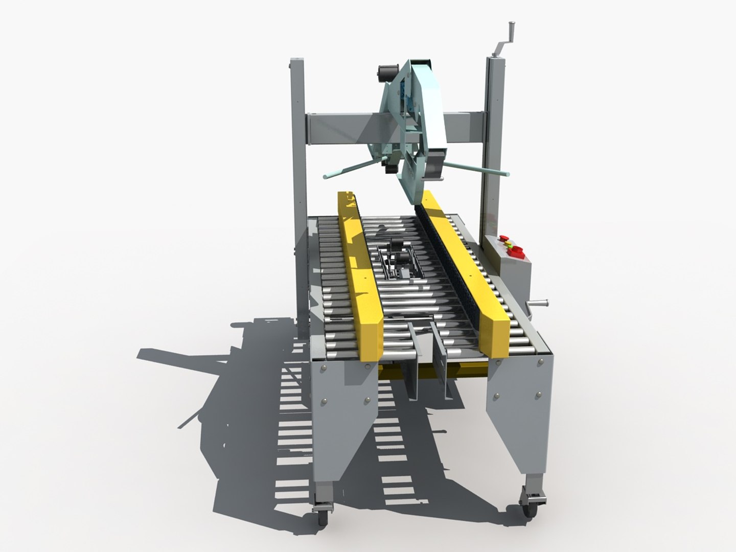 Automatic Sealing Machine 3D Model - TurboSquid 1206733