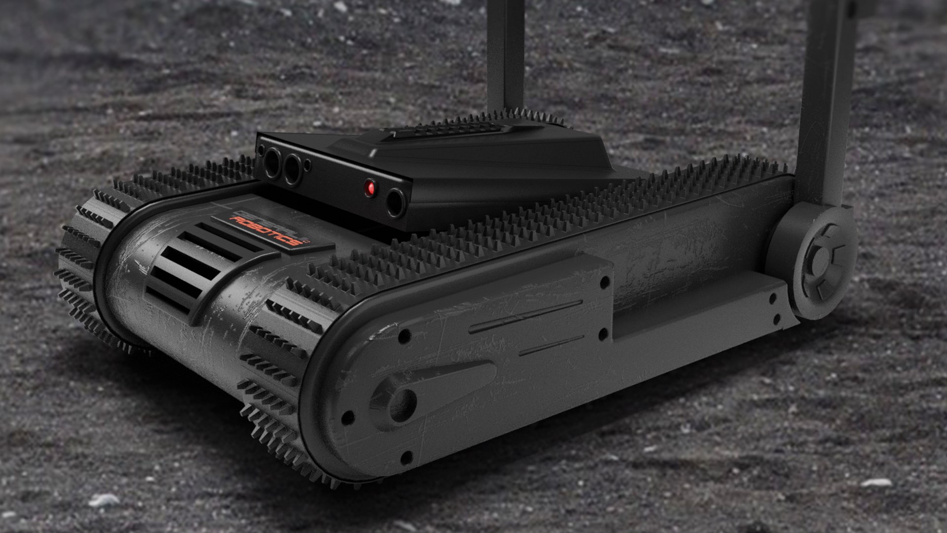 Tactical UGV unmanned robot drone for SWAT 3D model - TurboSquid 2044955