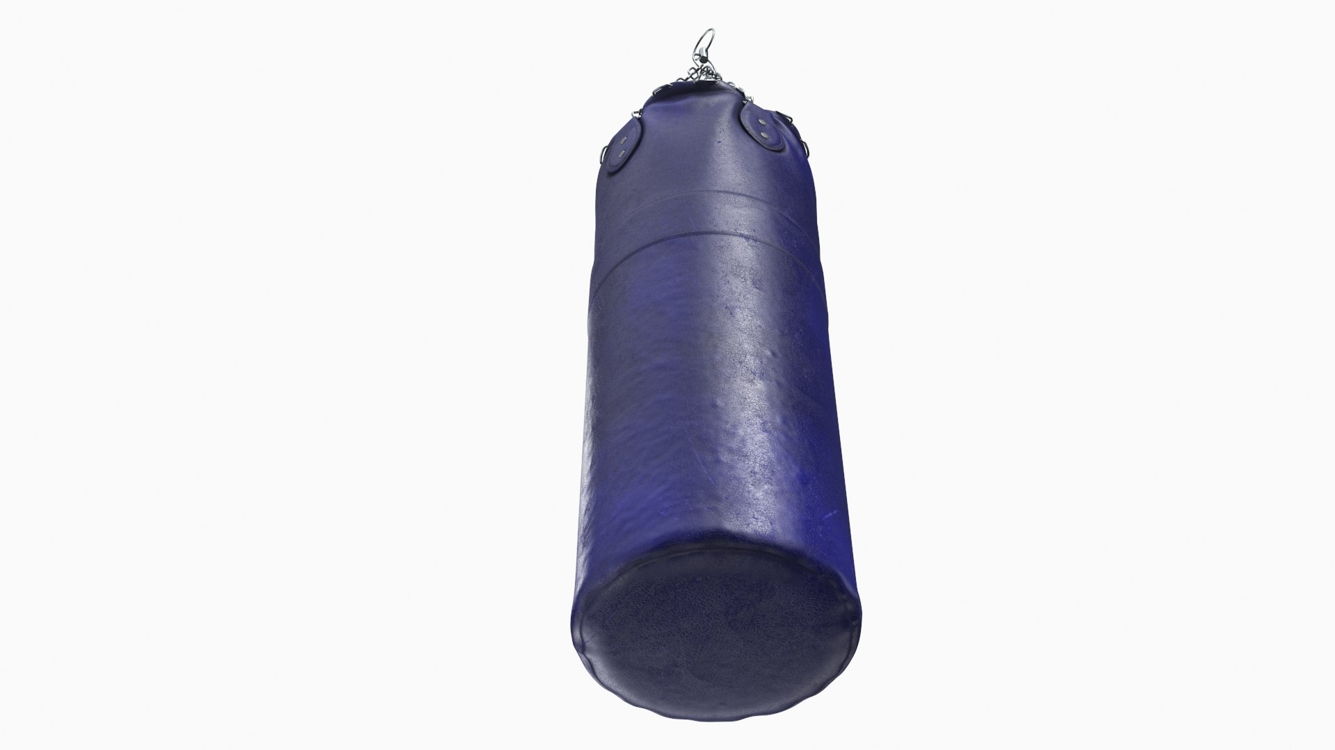 Realistic Punching Bag Blue 3D Model - TurboSquid 1951231