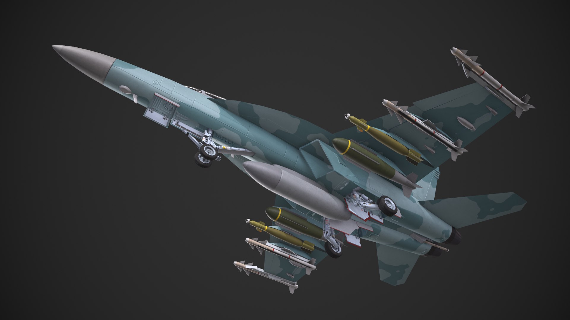 3D F-18 Super Hornet Model - TurboSquid 2113265