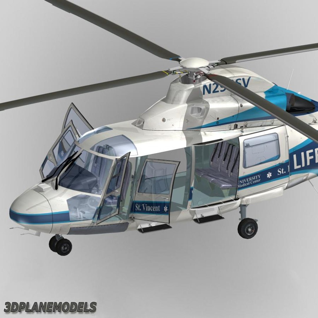 3dsmax eurocopter dauphin ii life