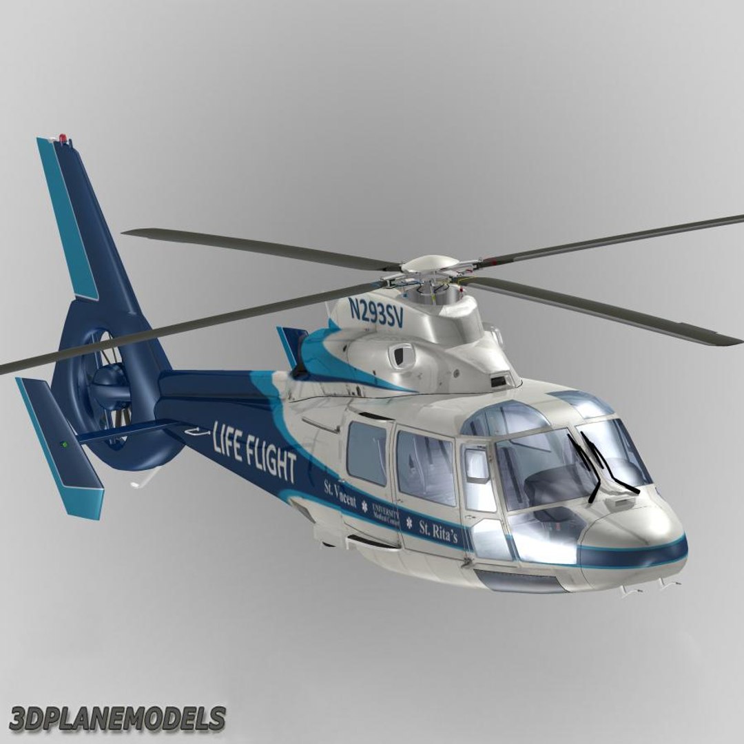 3dsmax eurocopter dauphin ii life
