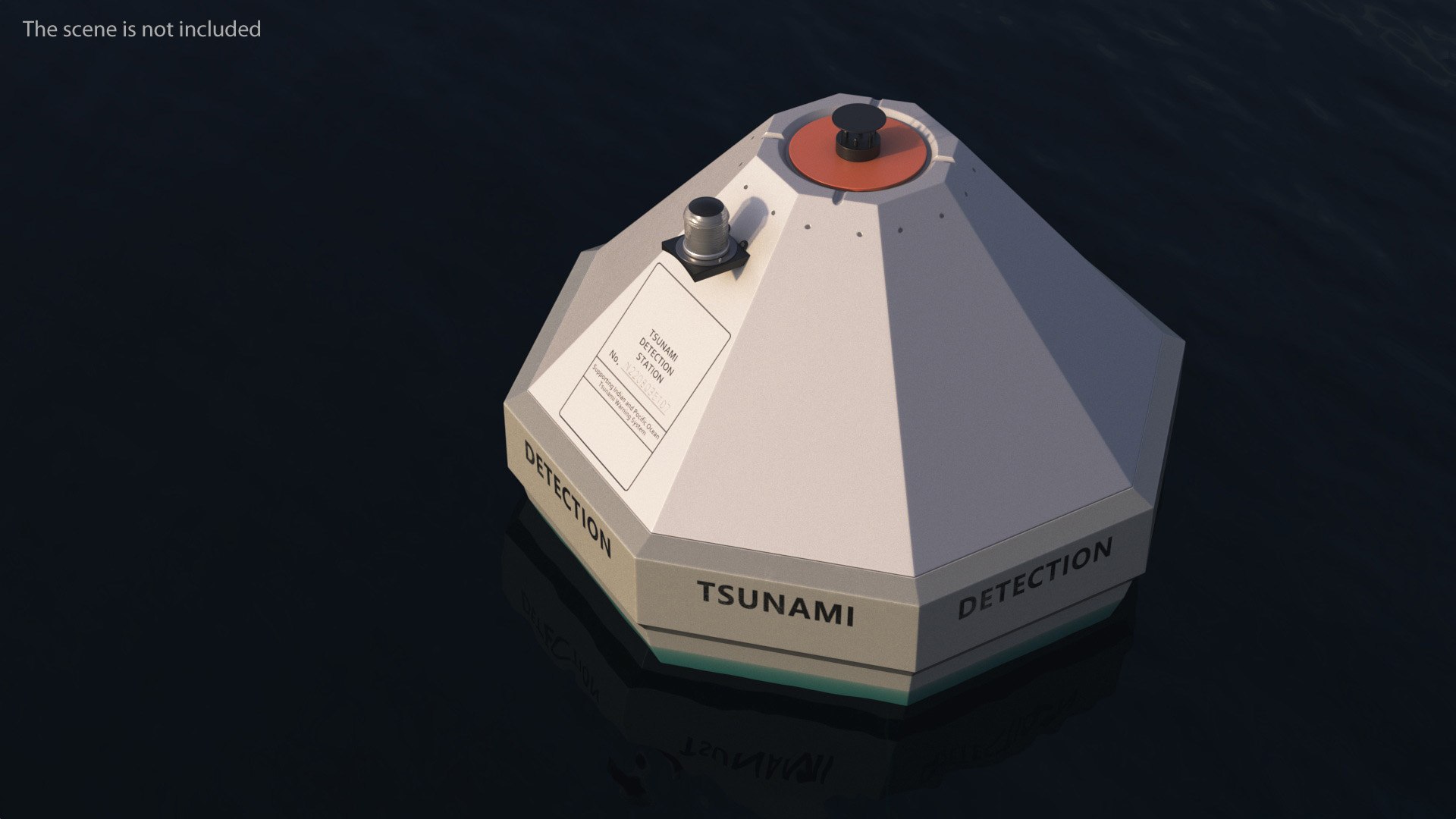 Tsunami Detection Buoy With Sensor Housing 3D - TurboSquid 2413126