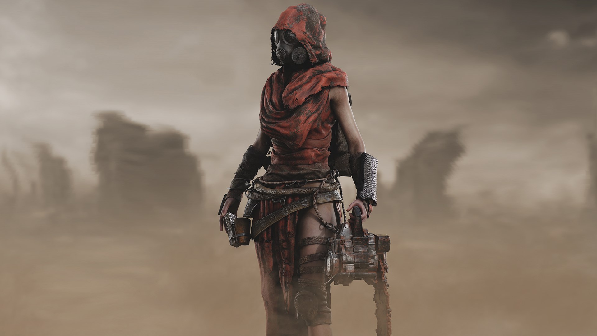 3D Post Apocalyptic Girl - TurboSquid 2381792