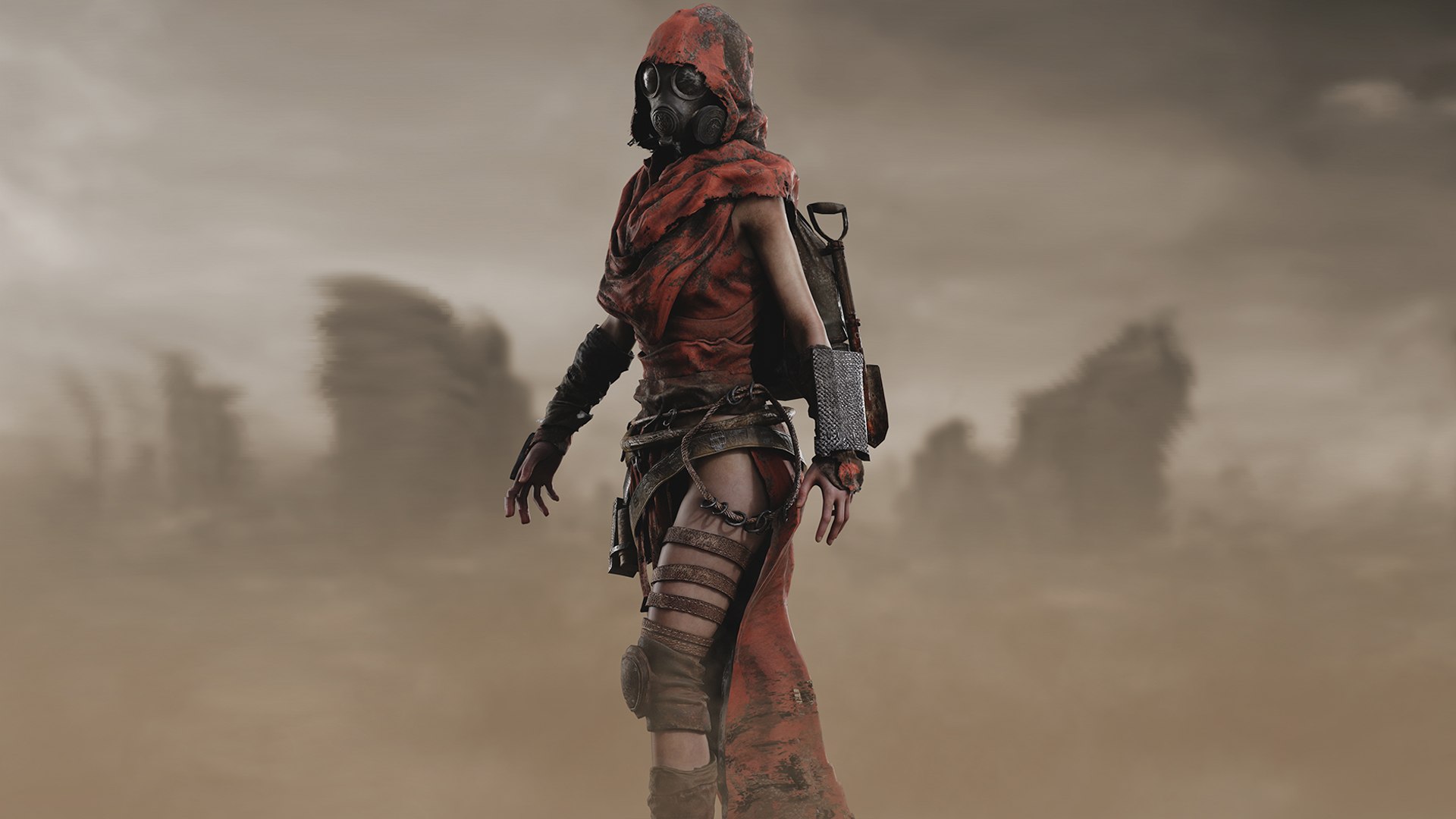 3D Post Apocalyptic Girl - TurboSquid 2381792