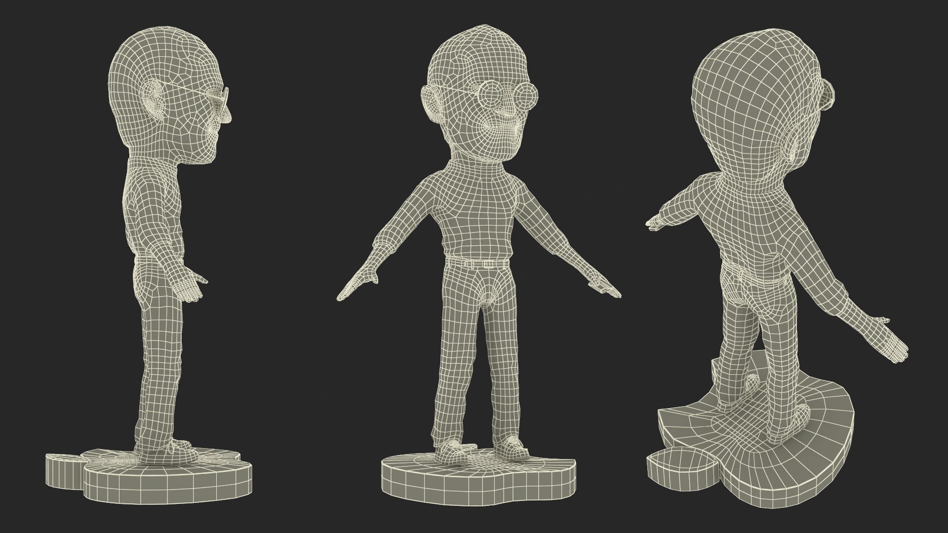 Steve Jobs Figure Rigged For Cinema 4D 3D Model - TurboSquid 2284259