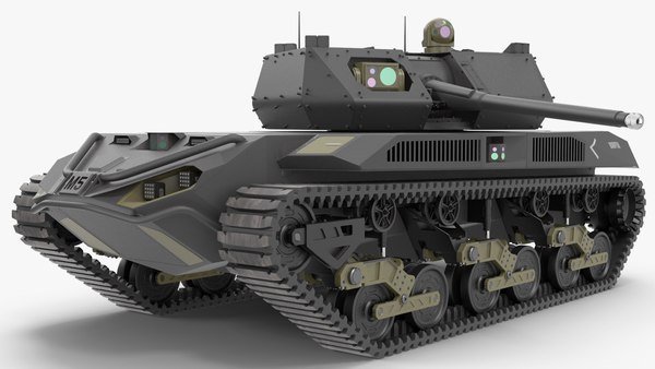 Ripsaw M5 Electric Tank Rigged 3D model - TurboSquid 1788011