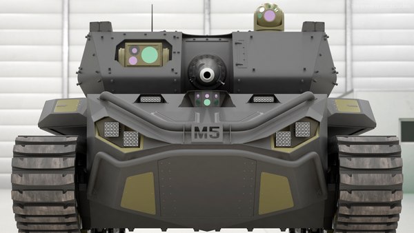 Ripsaw M5 Electric Tank Rigged 3D model - TurboSquid 1788011