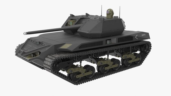 Ripsaw M5 Electric Tank Rigged 3D model - TurboSquid 1788011