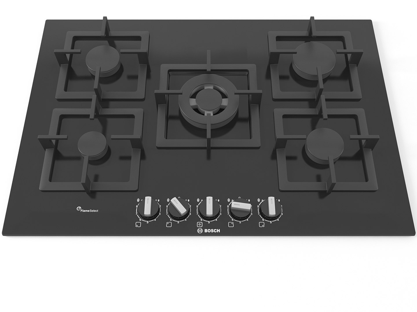 Kitchen Cooktop 3D Model - TurboSquid 1297610