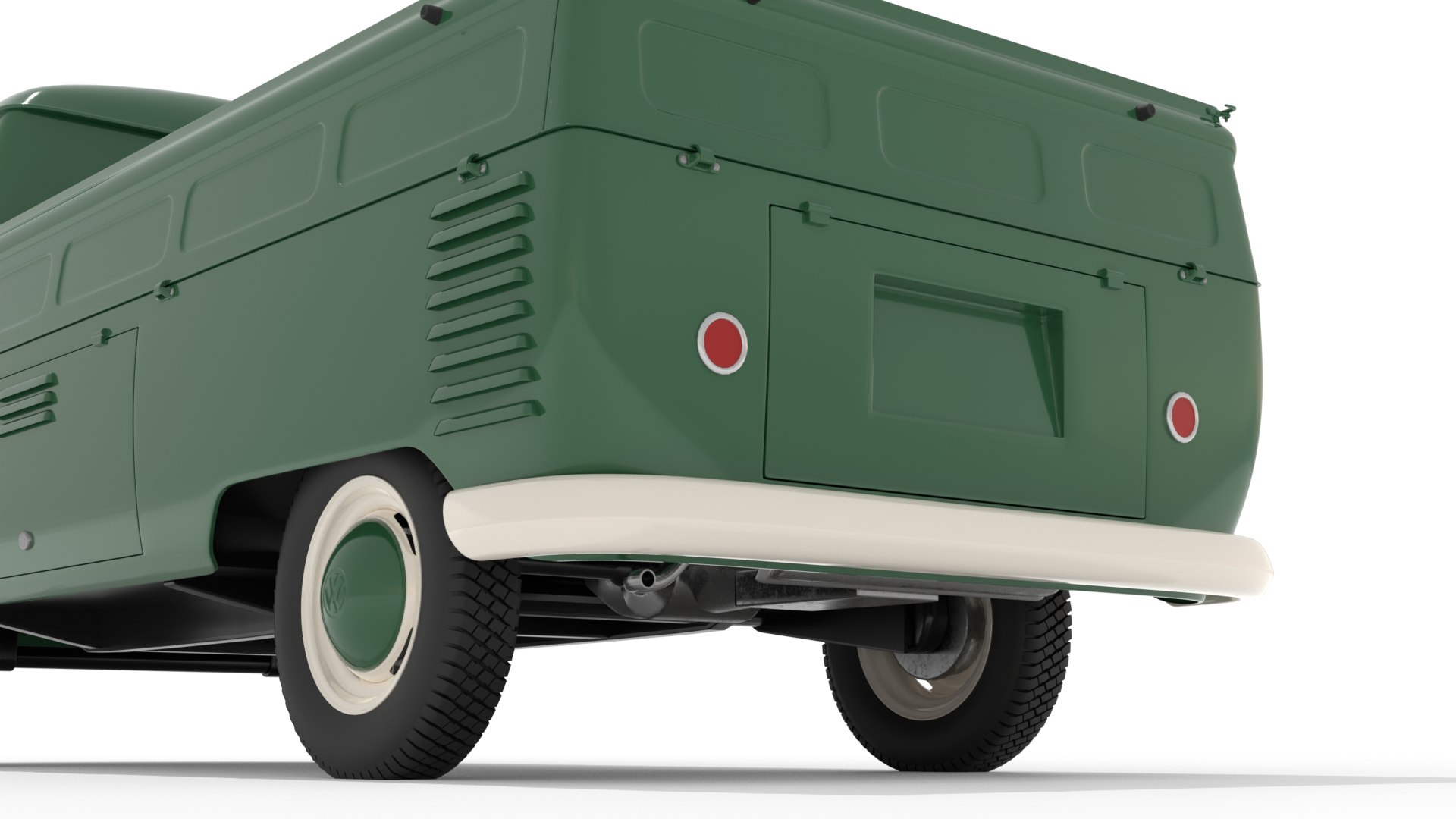 Volkswagen Transporter T1 - Pickup model - TurboSquid 2067714