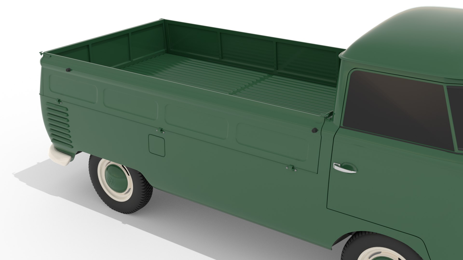 Volkswagen Transporter T1 - Pickup model - TurboSquid 2067714