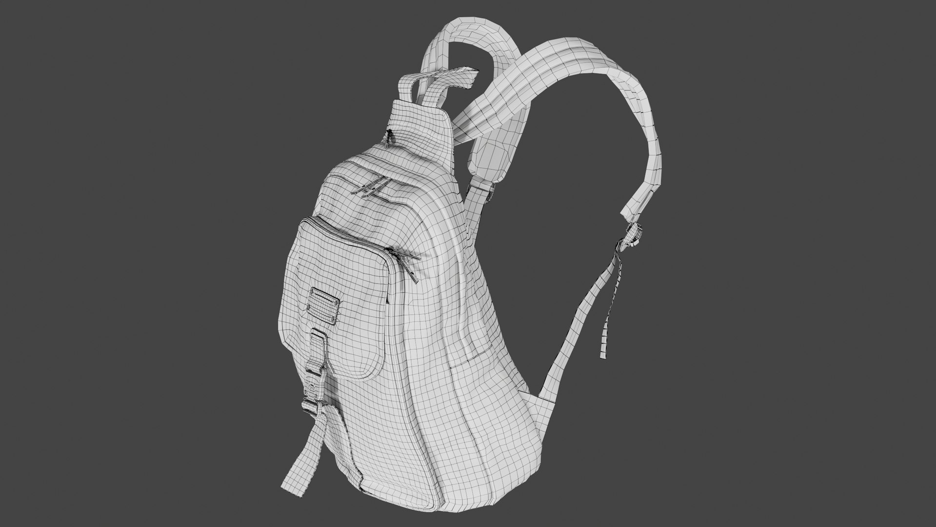 Realistic women s backpack 3D model - TurboSquid 1558077