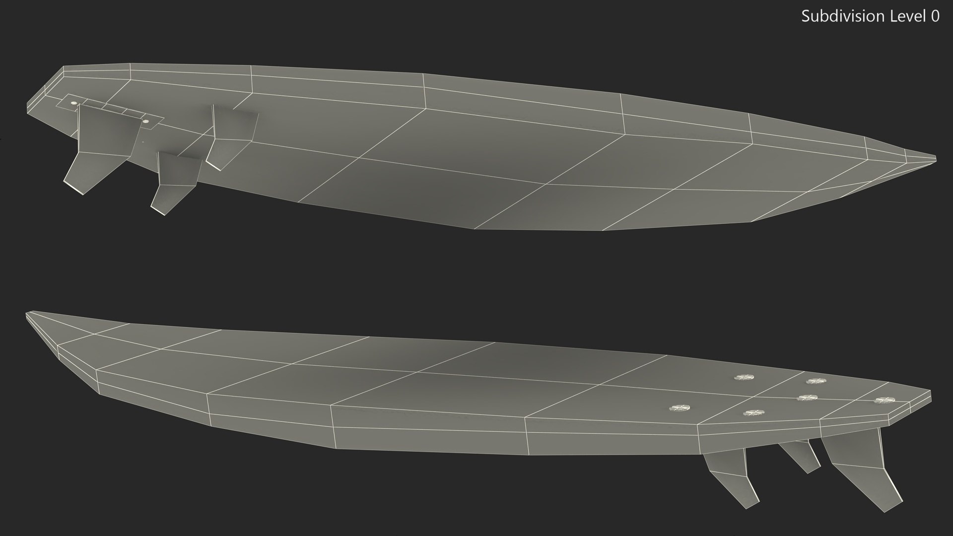 3D Model Surfboard With Sun Design - TurboSquid 2383123