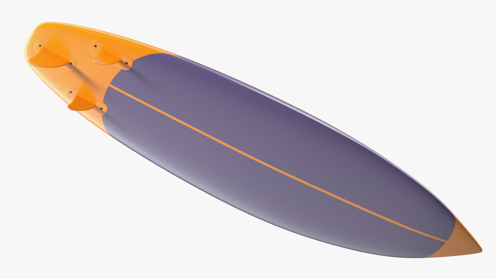 3D Model Surfboard With Sun Design - TurboSquid 2383123