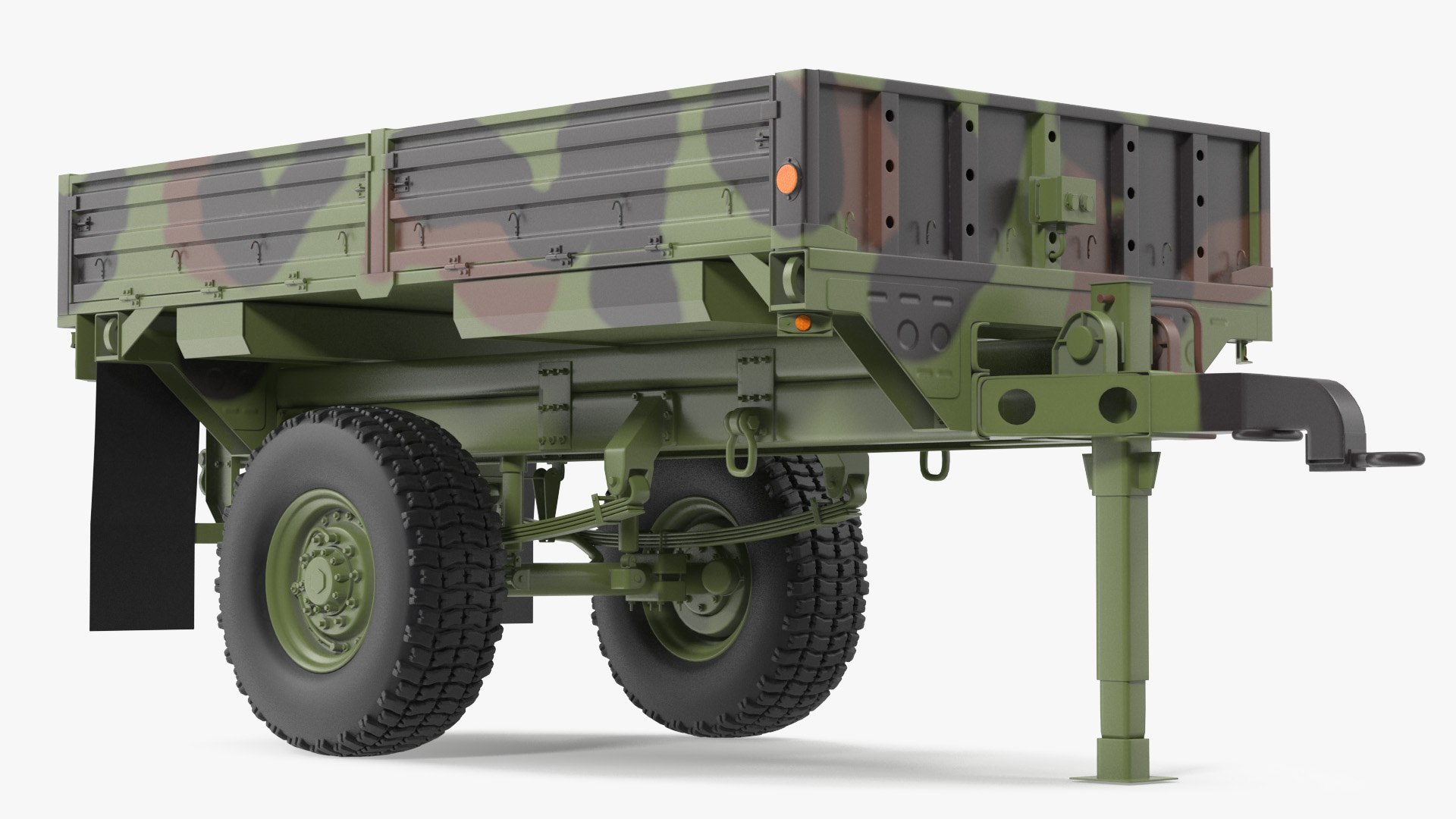 Militär-Frachtanhänger M1082 Tarnung 3D-Modell - TurboSquid 1764796