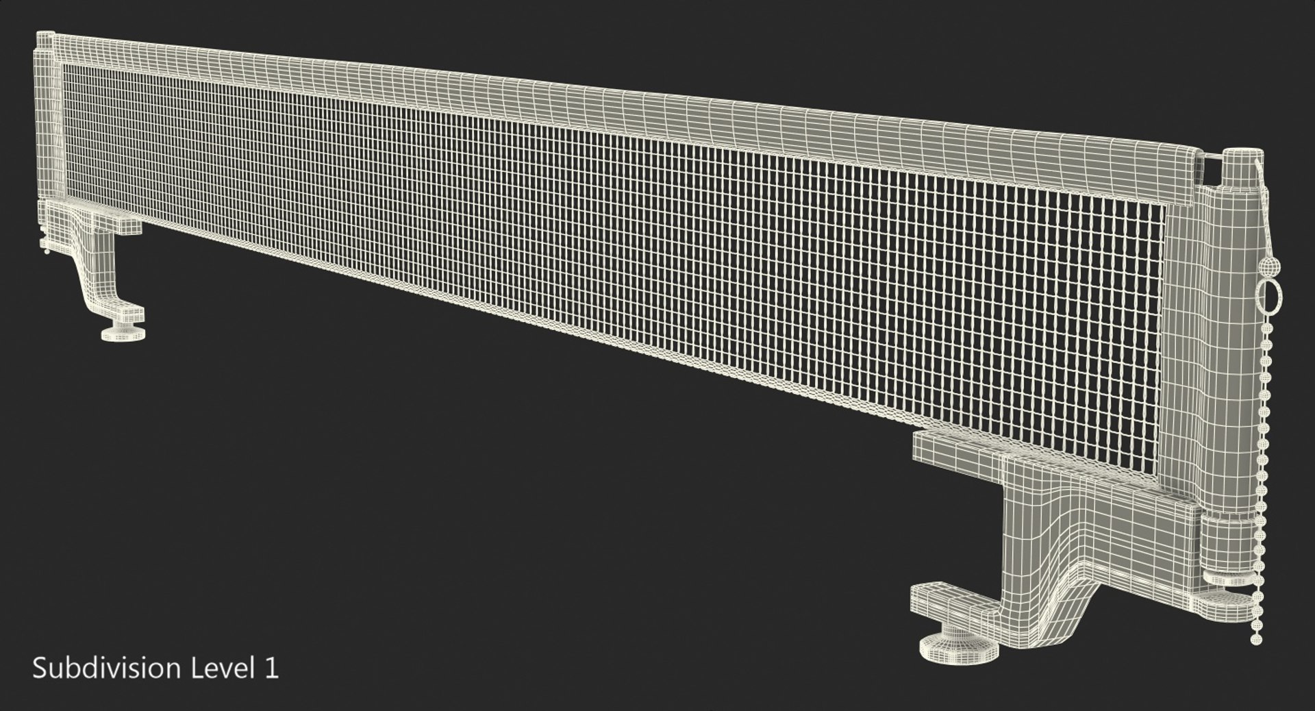 3D Table Tennis Net - TurboSquid 1304804