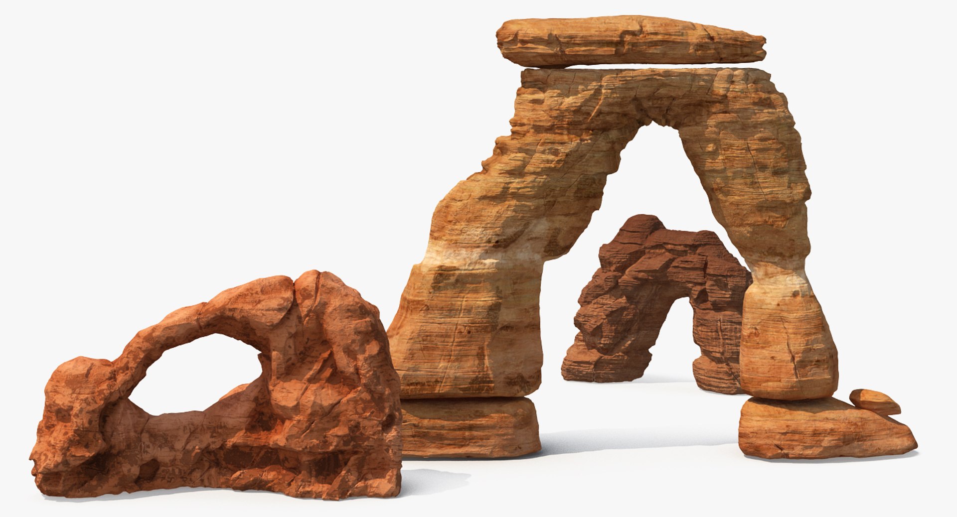 Sandstone Arches 3D Model - TurboSquid 1165185