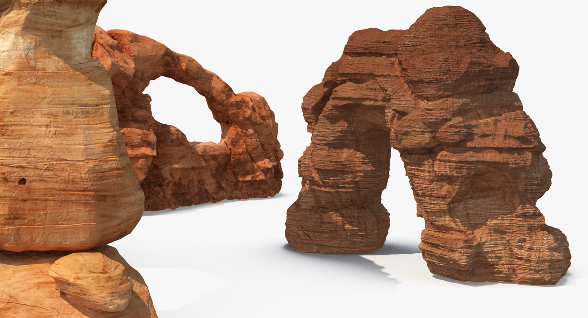 Sandstone Arches 3D Model - TurboSquid 1165185