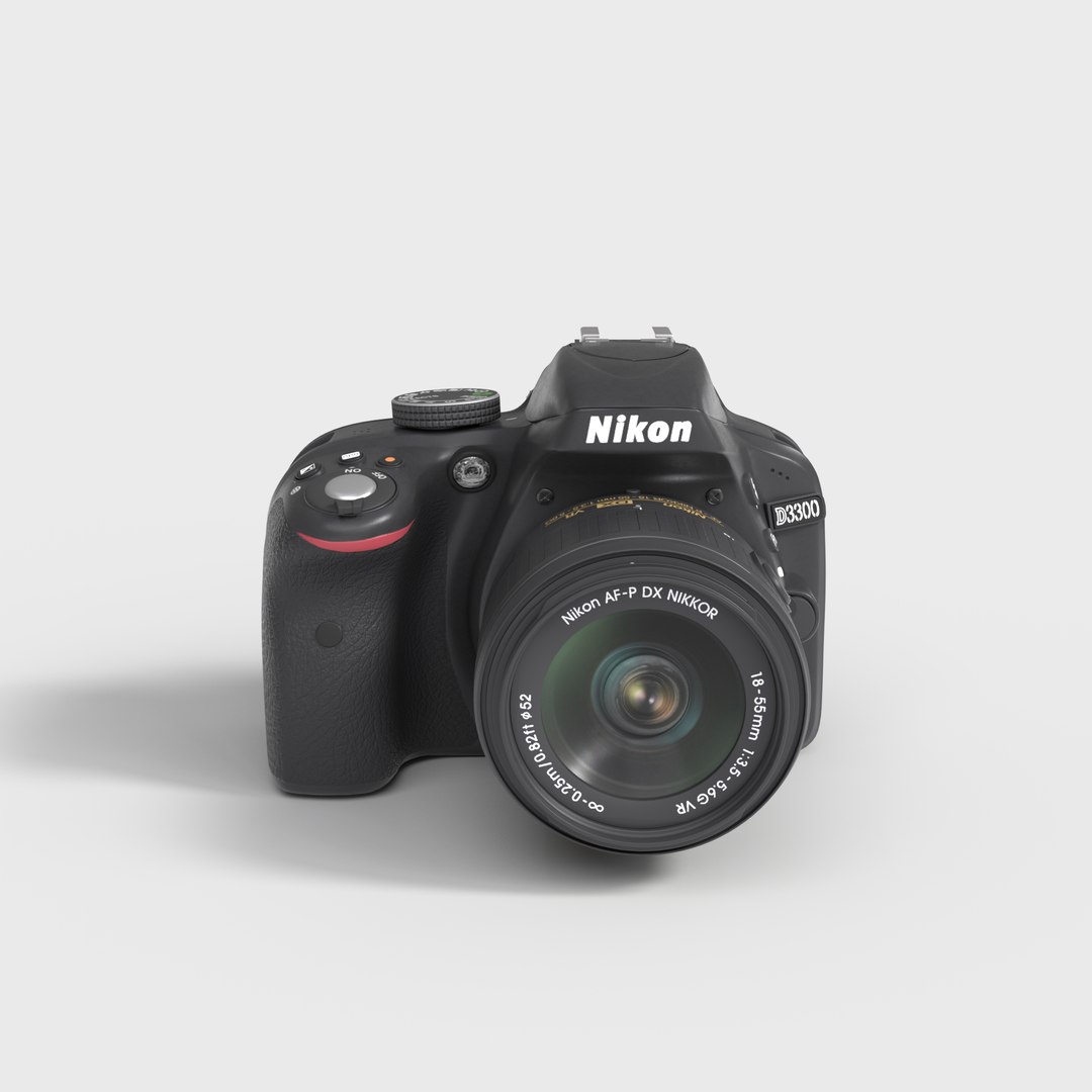 3D Model NIKON D3300 CAMERA - TurboSquid 2298544