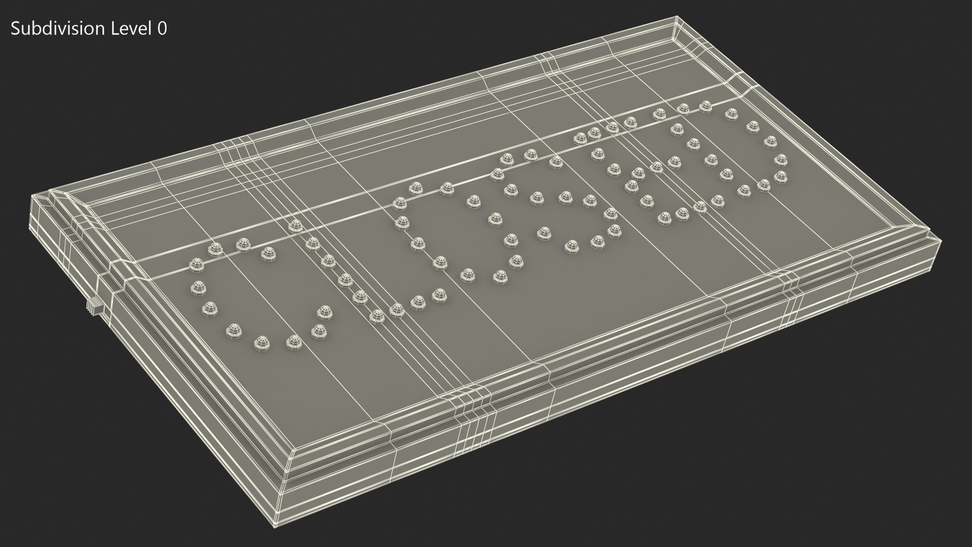 3D LED Light Business Sign Closed Green ON Model - TurboSquid 2110841