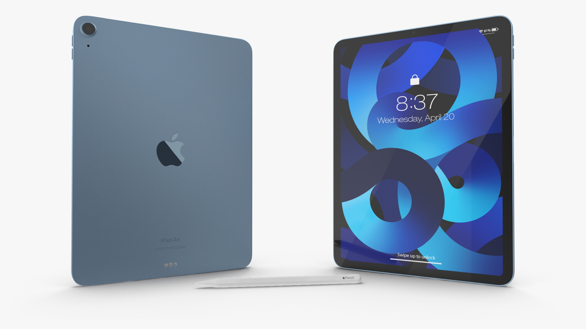 Blue iPad Air 5 2022 3D - TurboSquid 1872587