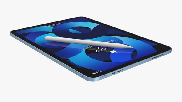Blue iPad Air 5 2022 3D - TurboSquid 1872587