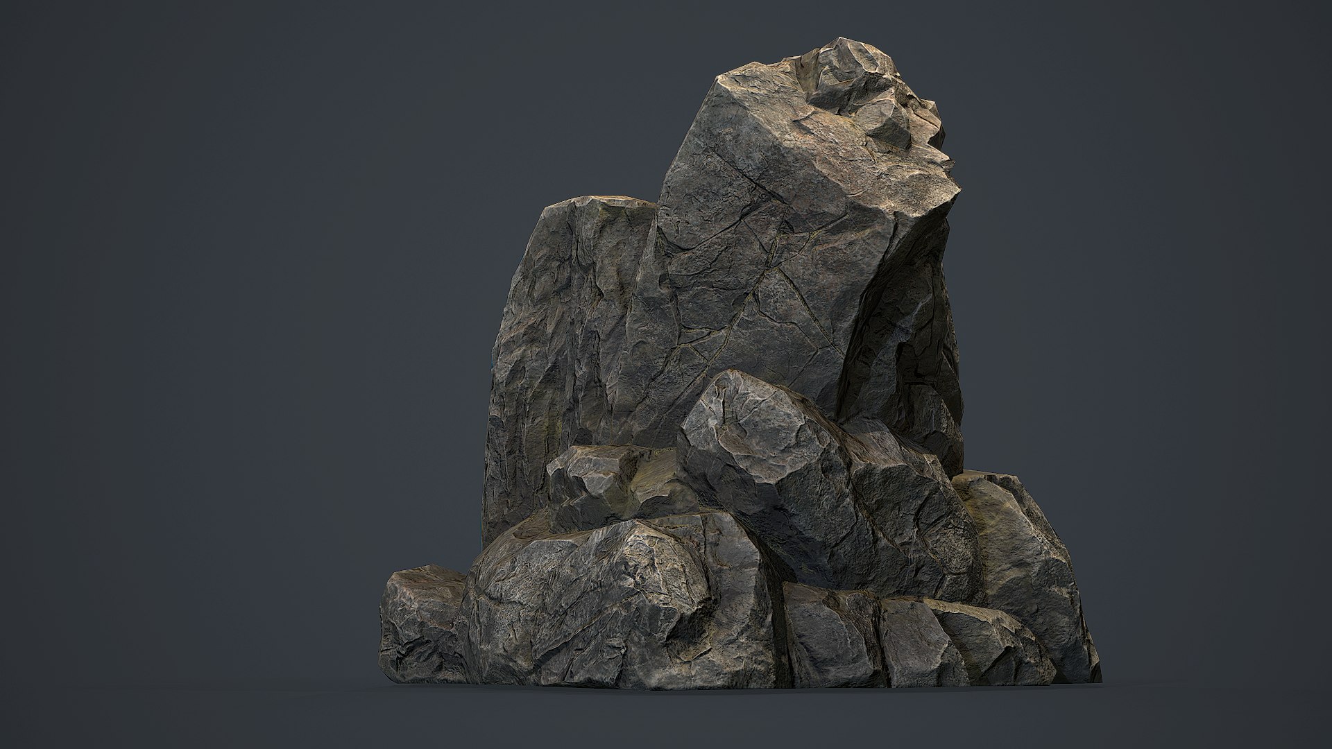 Rock Boulder 9 3D Model - TurboSquid 2134423