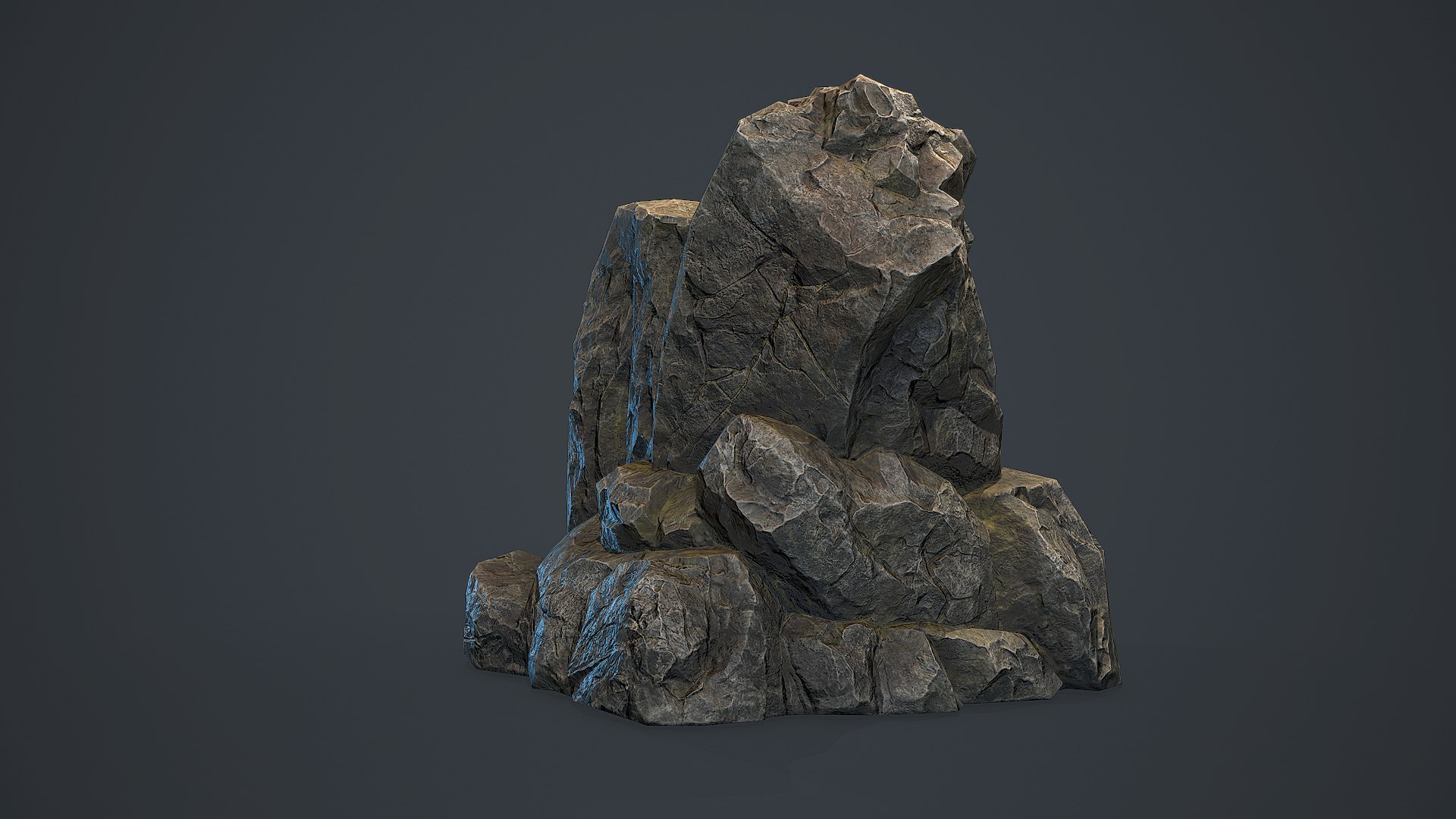 Rock Boulder 9 3D Model - TurboSquid 2134423