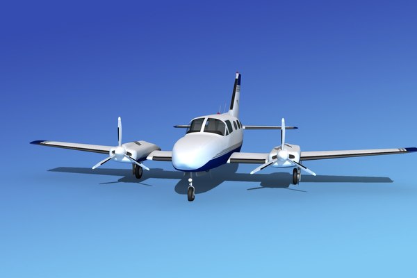 3d scale cessna 421 golden eagle model