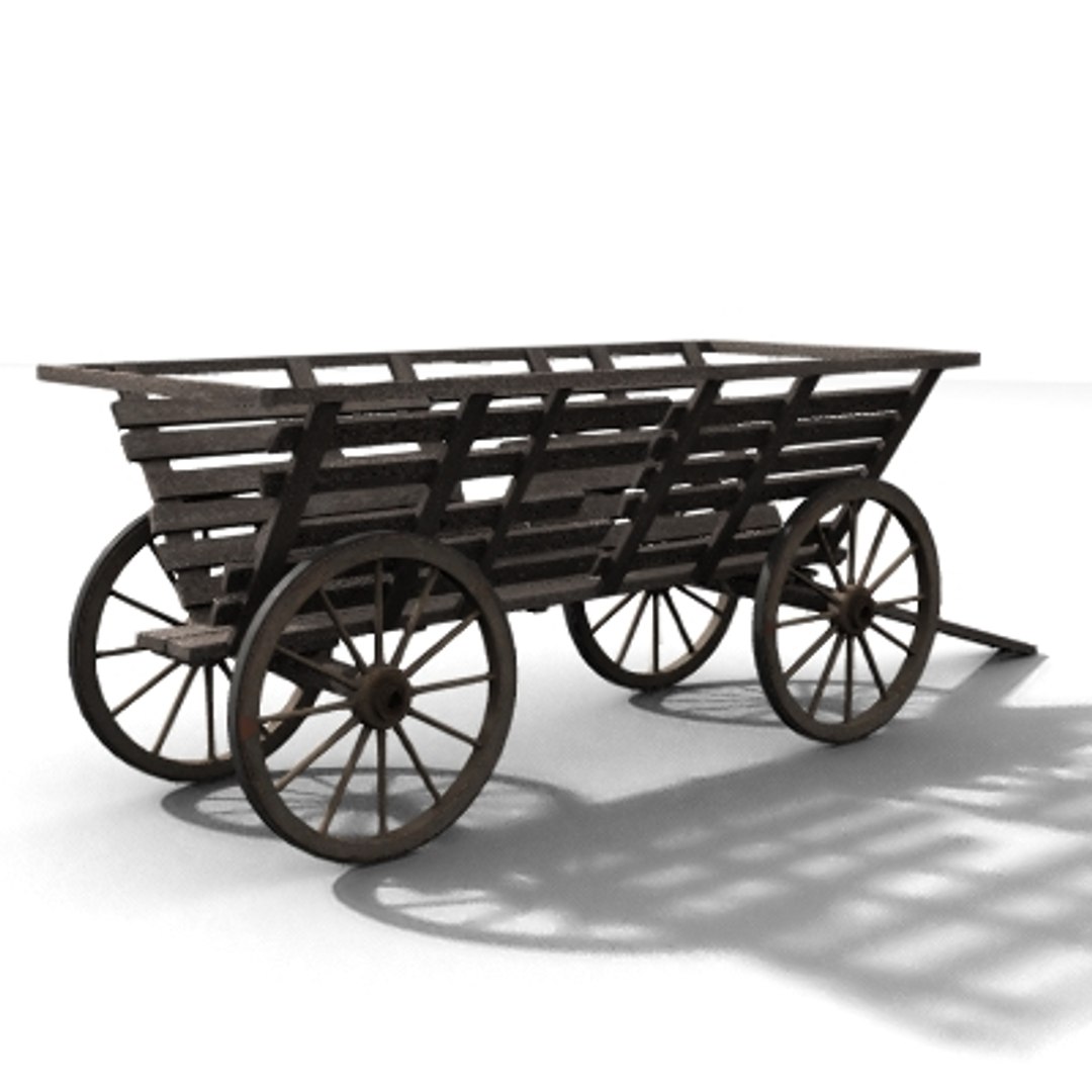 cart 3d model