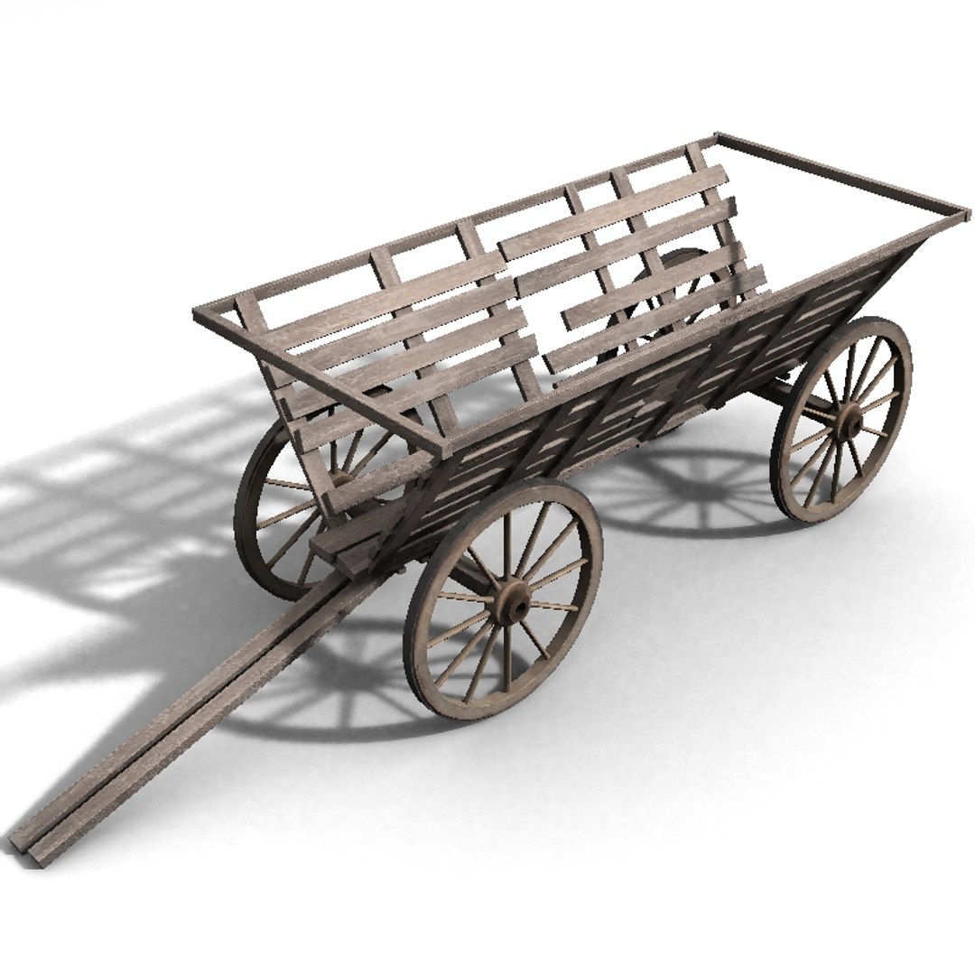 cart 3d model