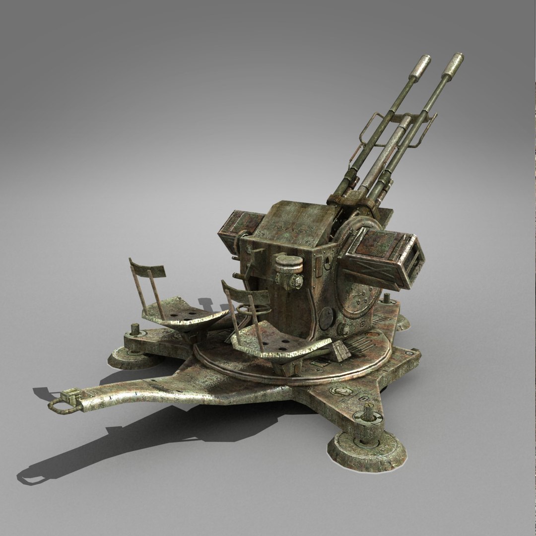 3d model of military outpost