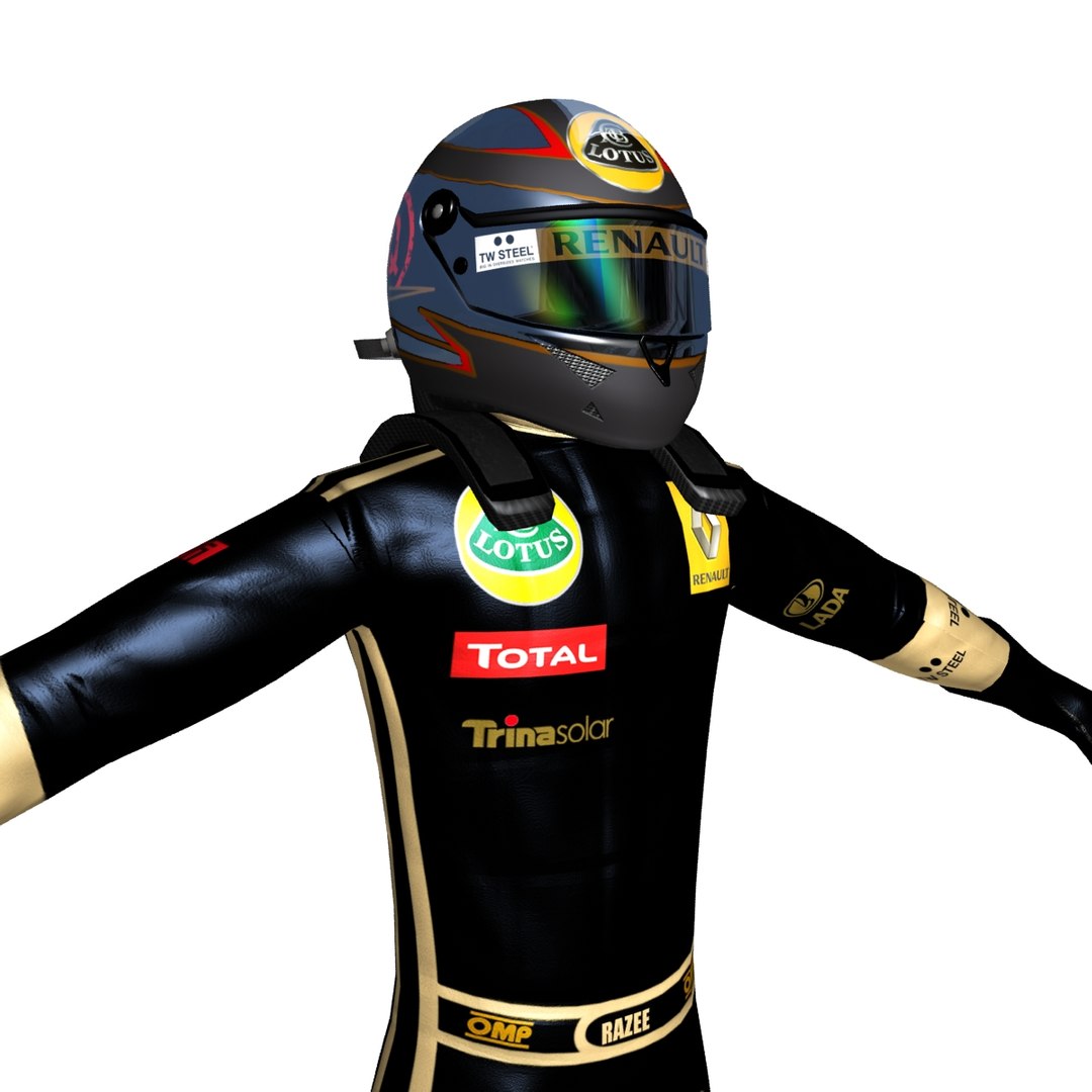 3d Driver F1 Model