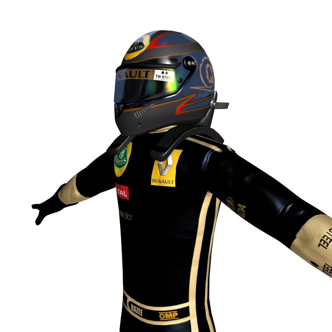 3d Driver F1 Model