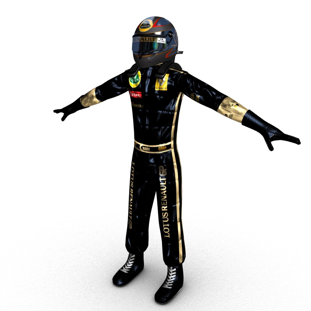 3d Driver F1 Model