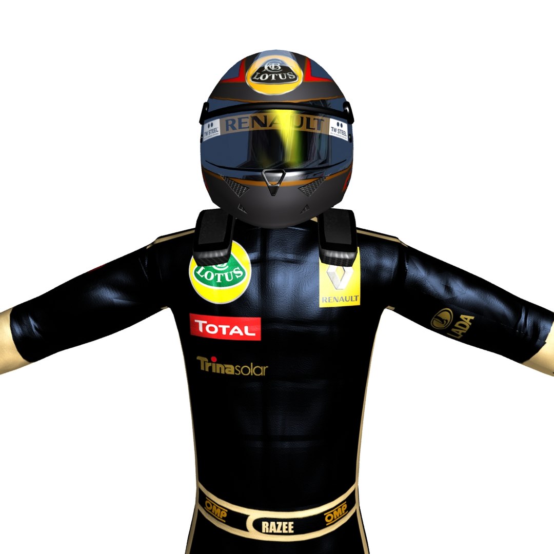 3d Driver F1 Model