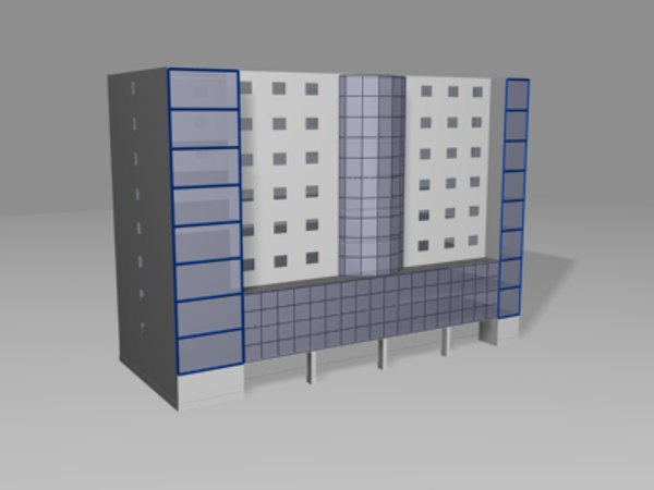 3d building