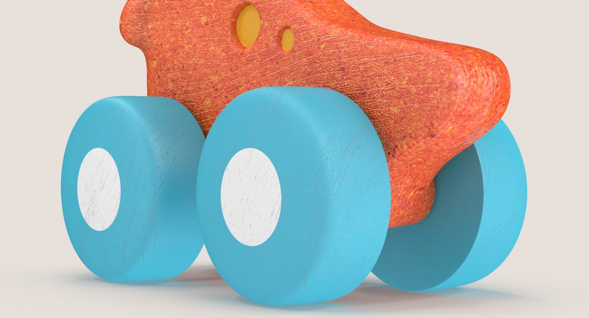 3d baby-push-and-pull-animals---brontosaurus model