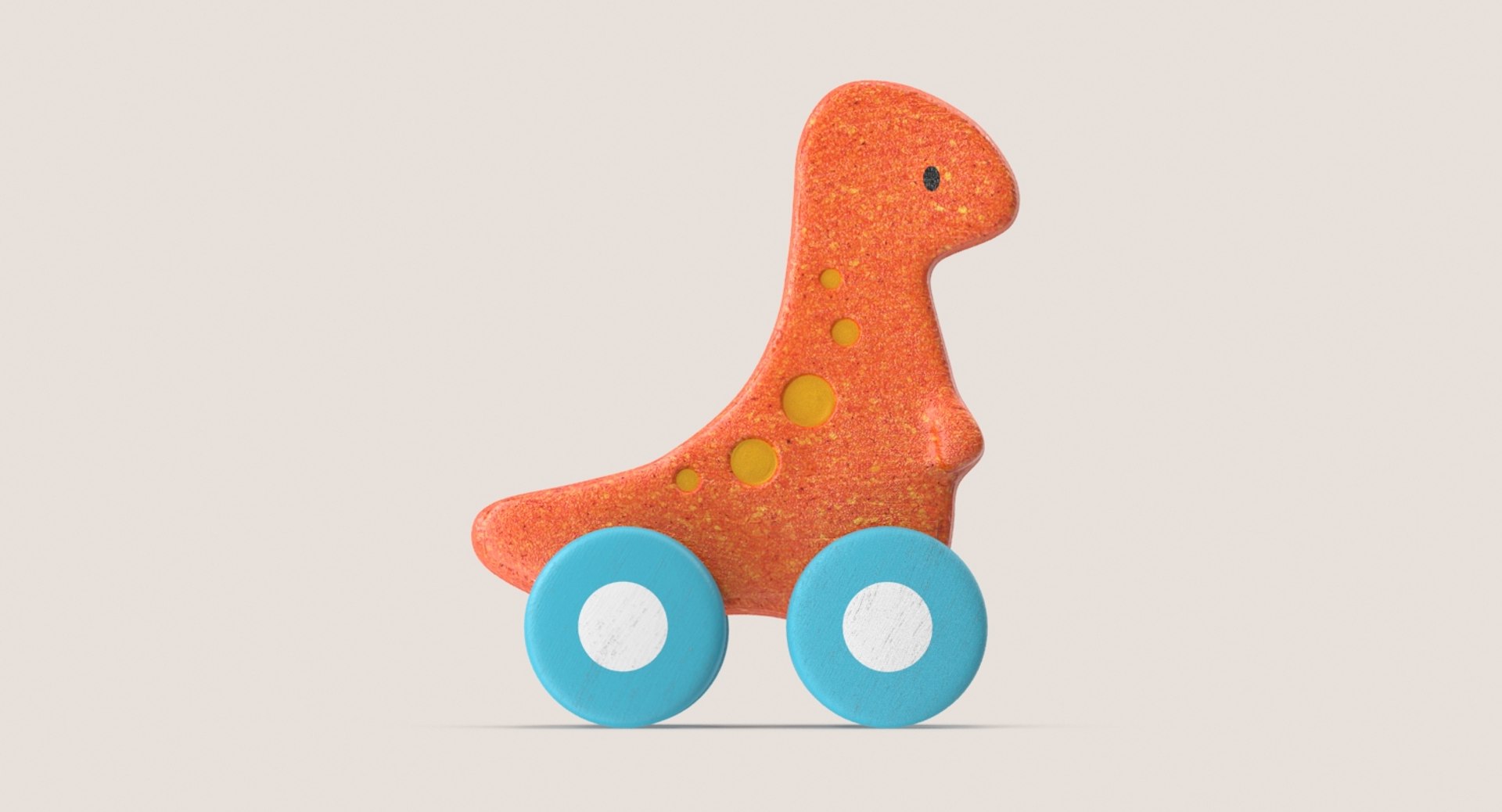 3d baby-push-and-pull-animals---brontosaurus model