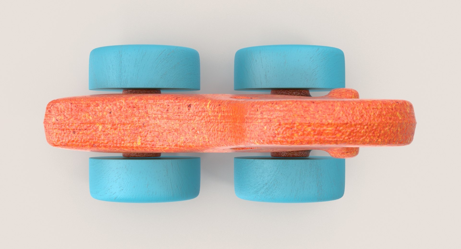 3d baby-push-and-pull-animals---brontosaurus model