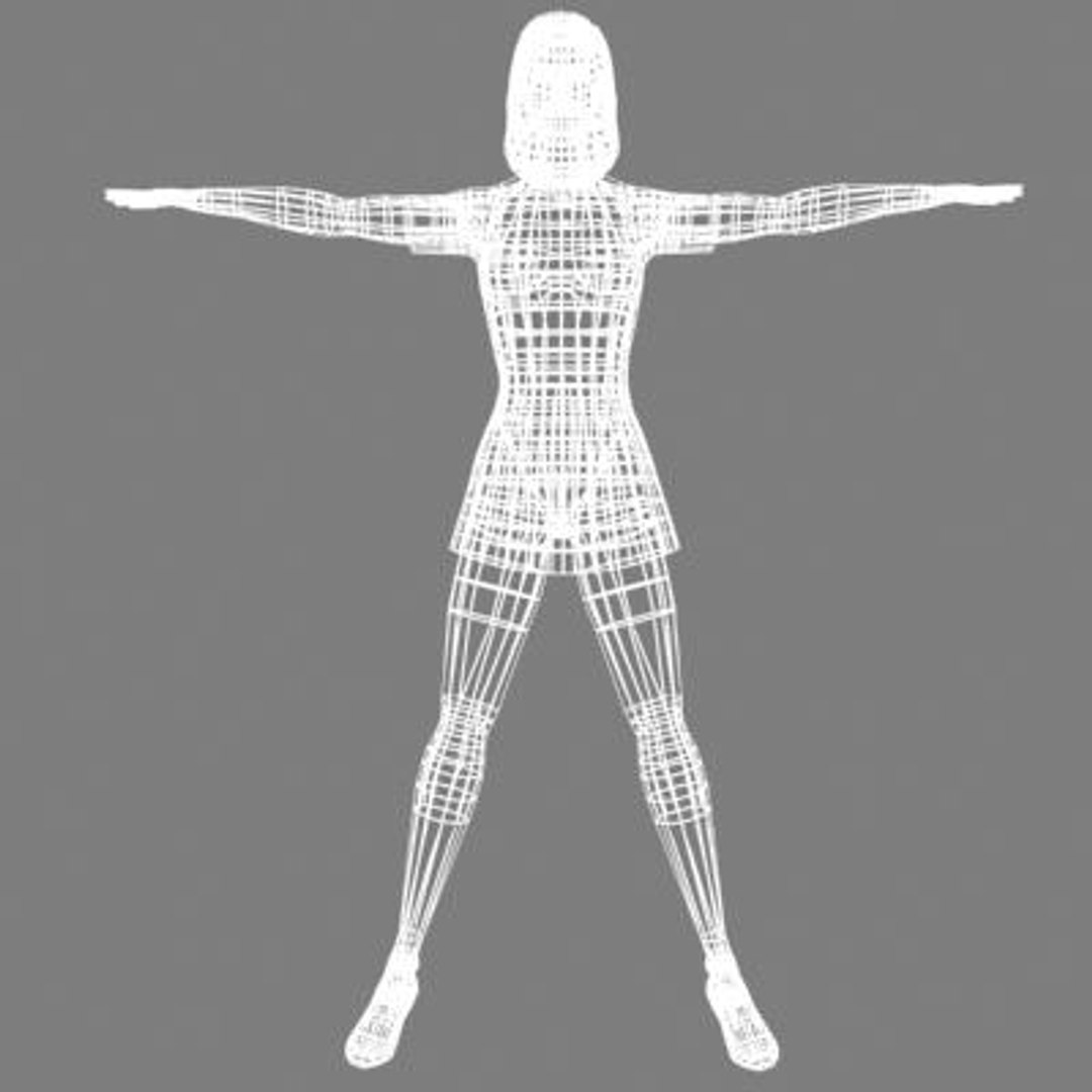 Human Woman Female 3d Model