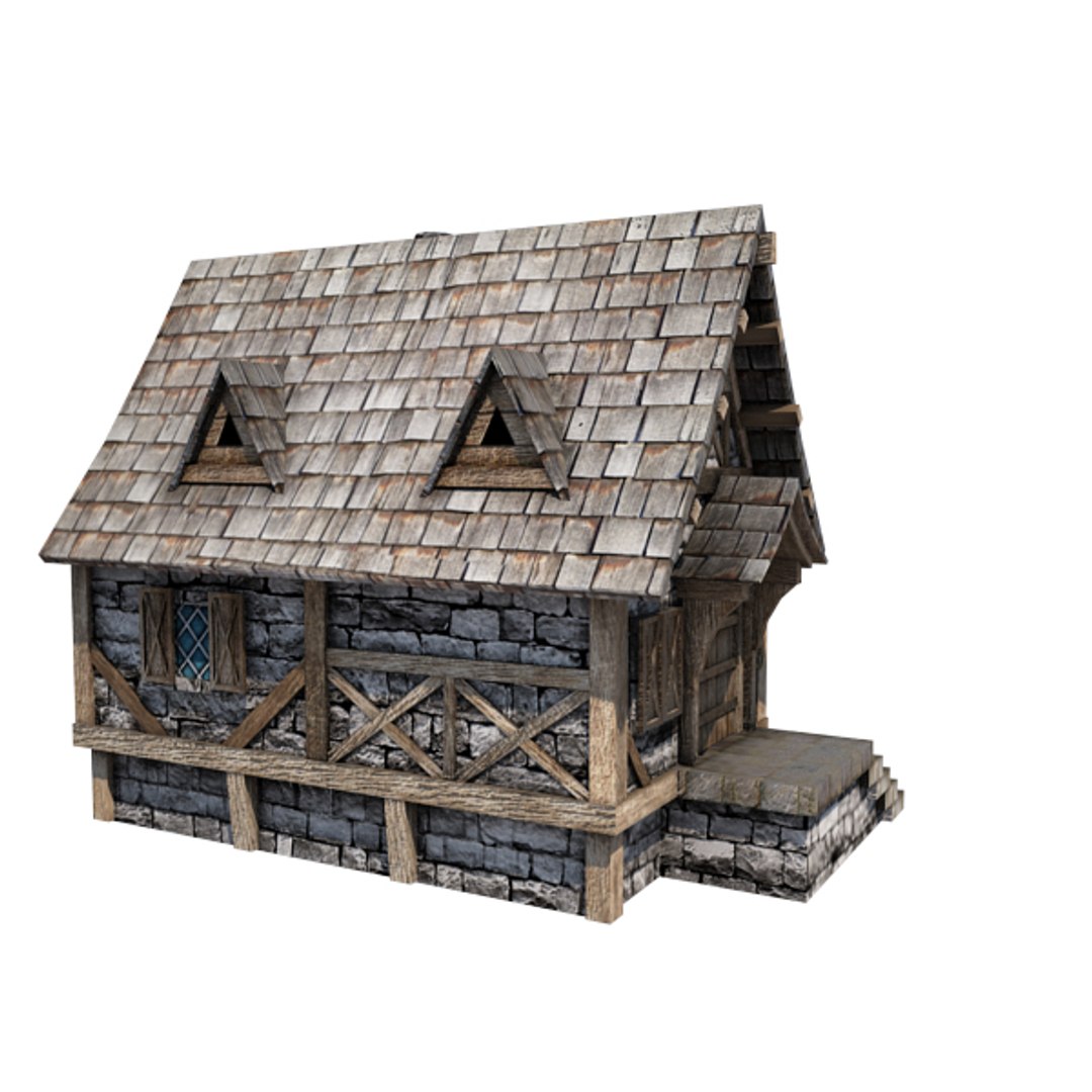 Medieval Blacksmith S Forge 3d Model